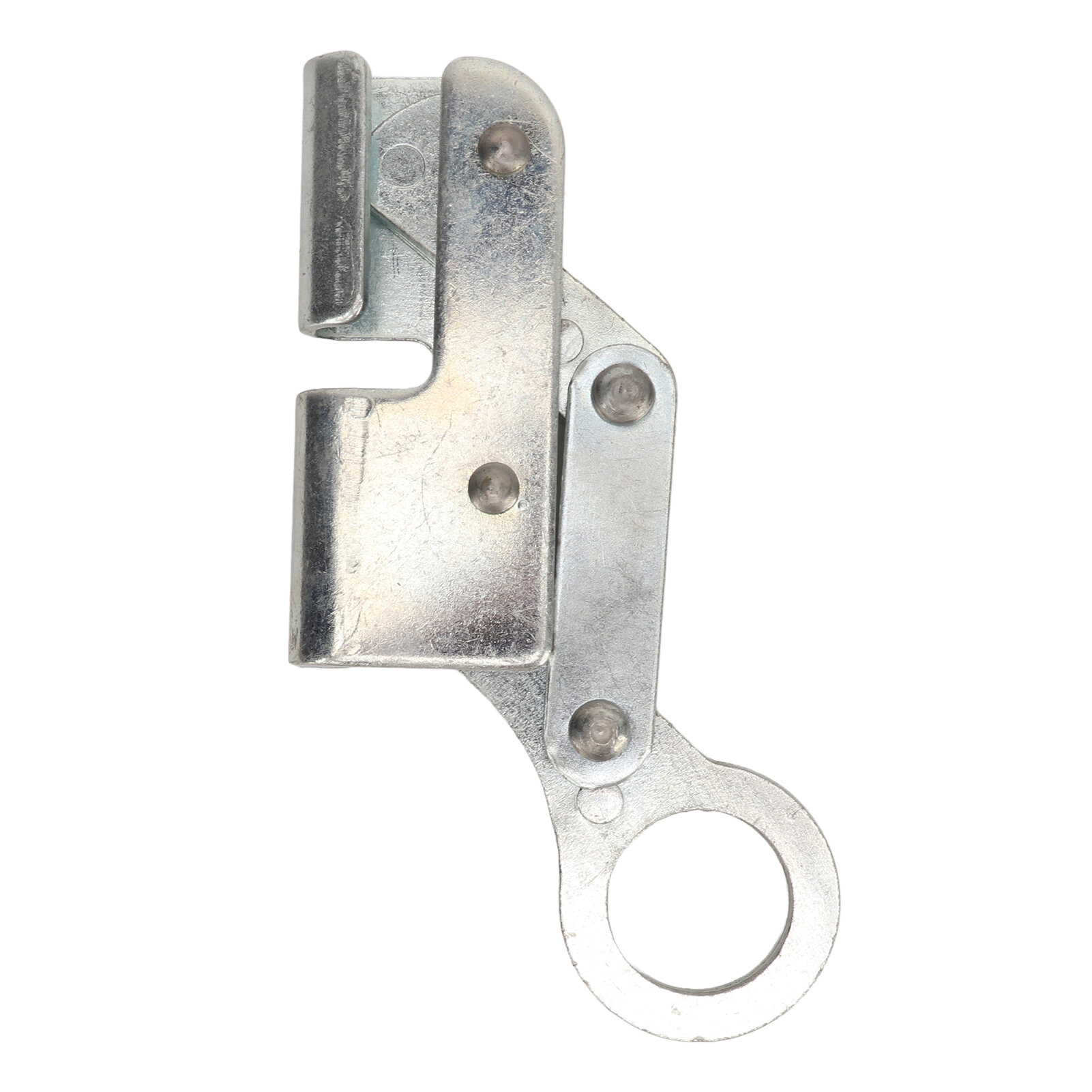 Самоблокирующийся тросовый захват с пружинным круглым отверстием, прочное несущее предохранительное устройство для пожарно-спасательных работ и работ на высоте.