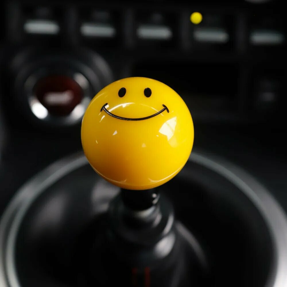 Переоборудование рычага переключения передач автомобиля, Рычаг жёлтой Улыбка коробки передач