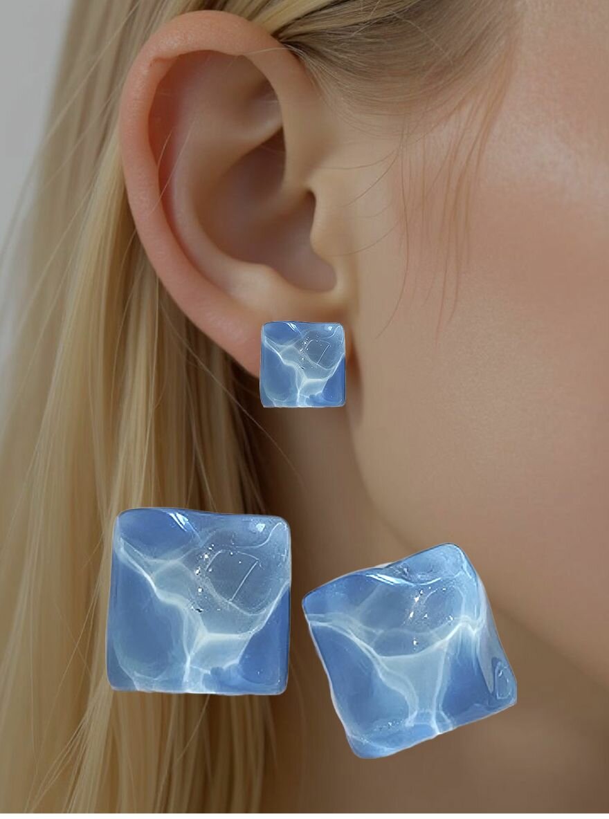 Серьги пусеты