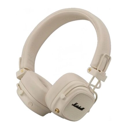 Беспроводные наушники Marshall Major 5 Белые, Marashall Major V White, наушники беспроводные Маршал Мажор 5