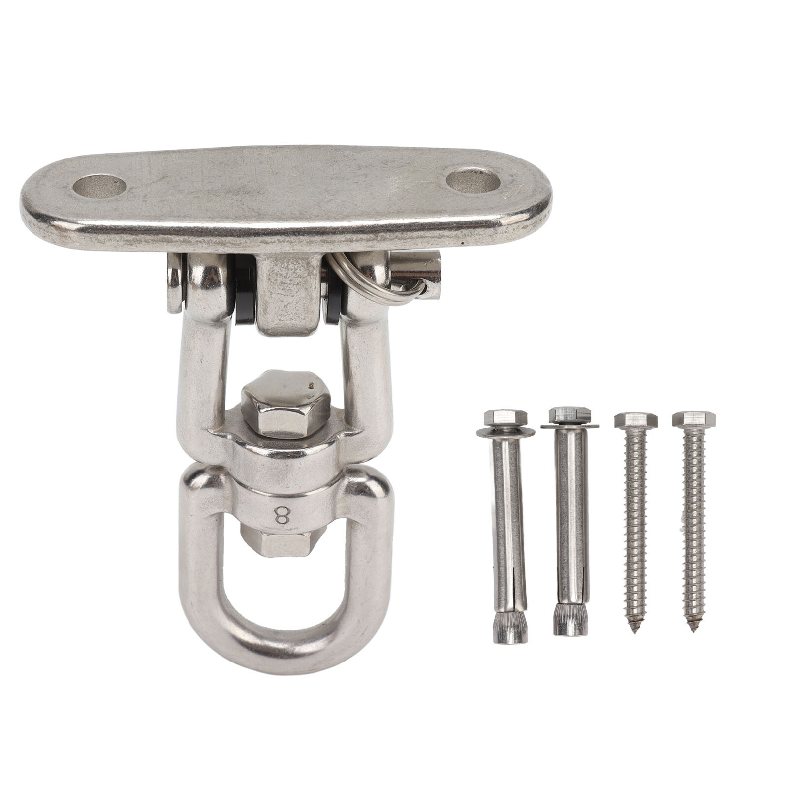 Комплект для подвешивания гамака: 360градусный поворотный крюк для потолка, креслакачалки или йоги и