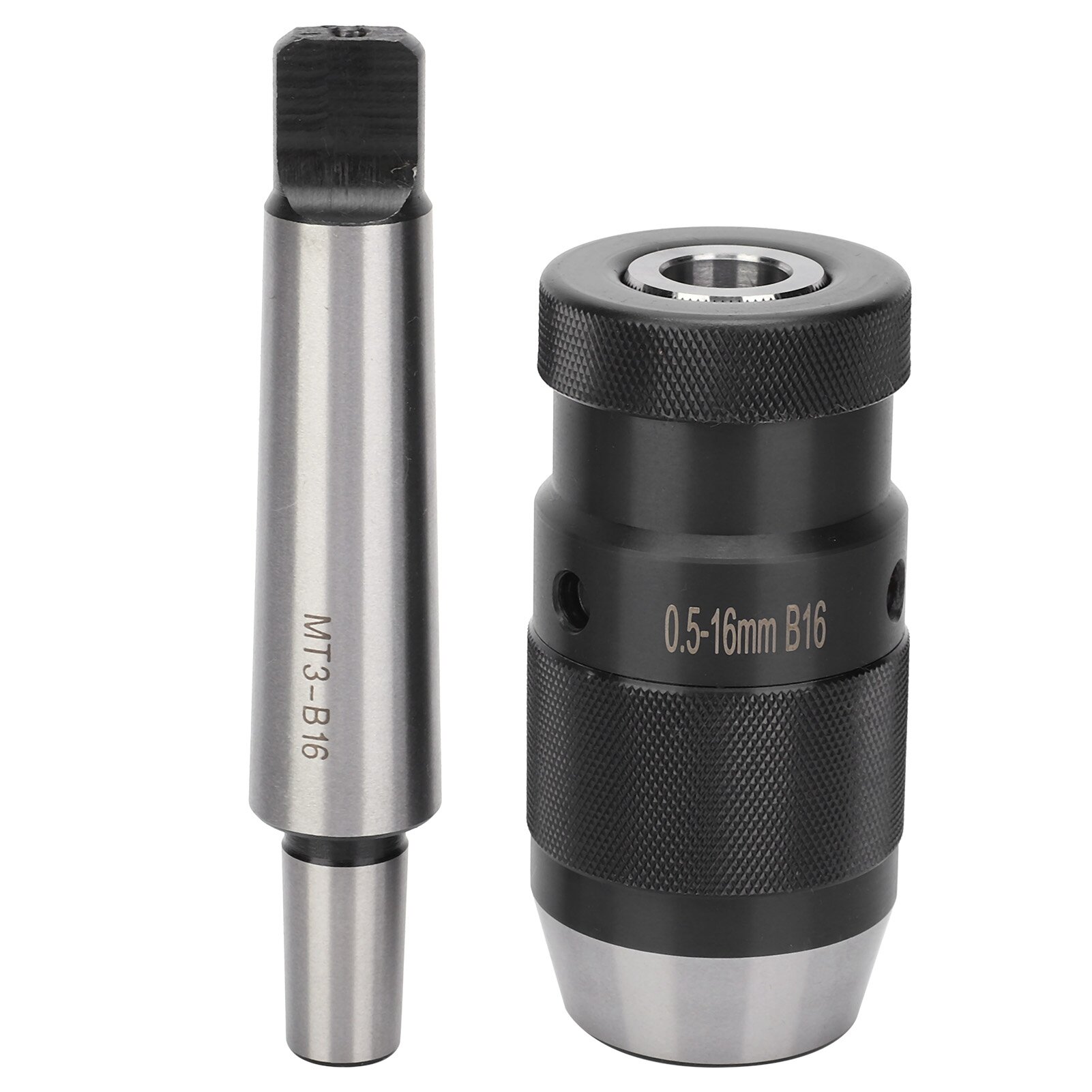 Быстрозажимной сверлильный патрон с конусом Морзе для колонного сверлильного станка MT3‑B16 0,5‑16 мм