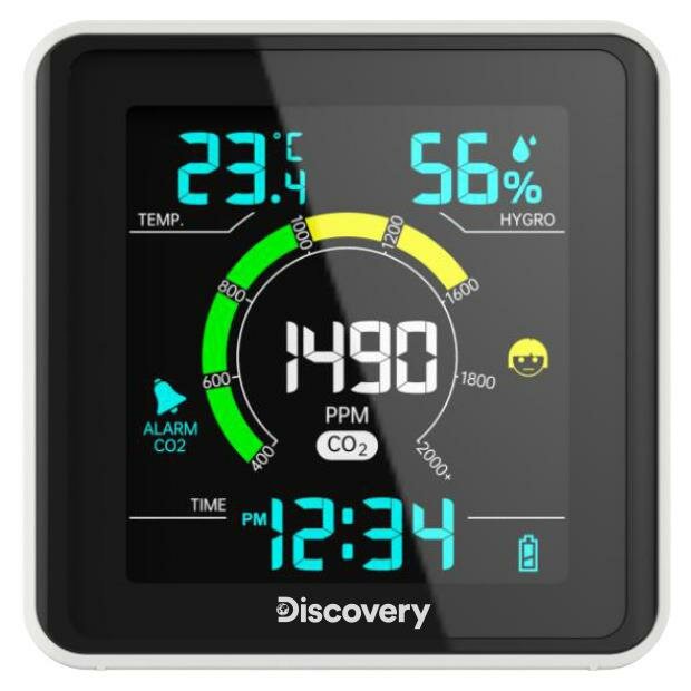 Детектор Углекислого Газа Discovery Report Wa40
