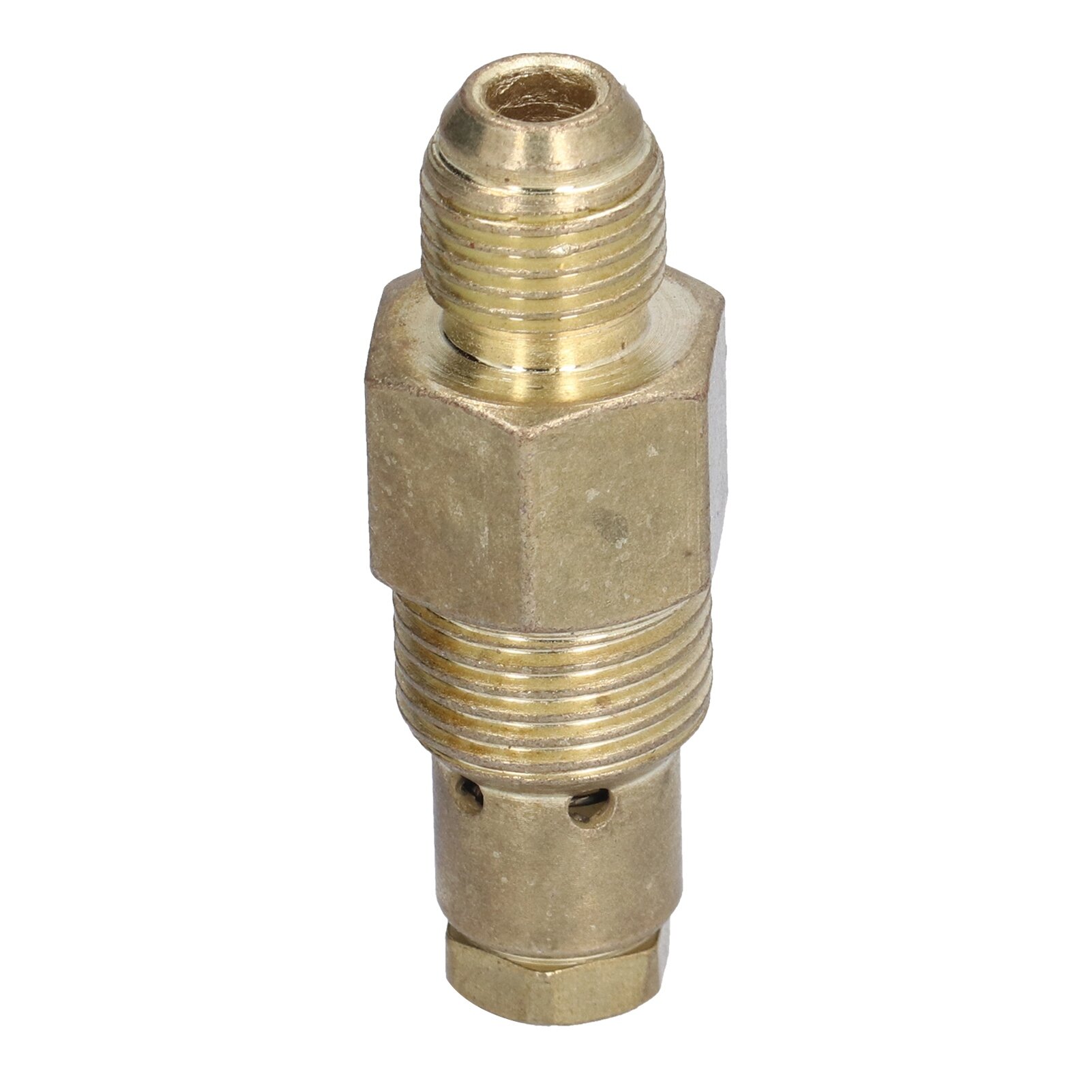 Клапан обратный для компрессора воздуха Metal Straight 1 Way Accessory Replacement размер 21mmx16mmx10mm модель 327 из чугуна для выхлопной трубы Z‑0.036 пневматический