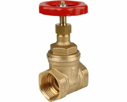 Задвижка клиновая резьбовая 1", муфтовая латунная