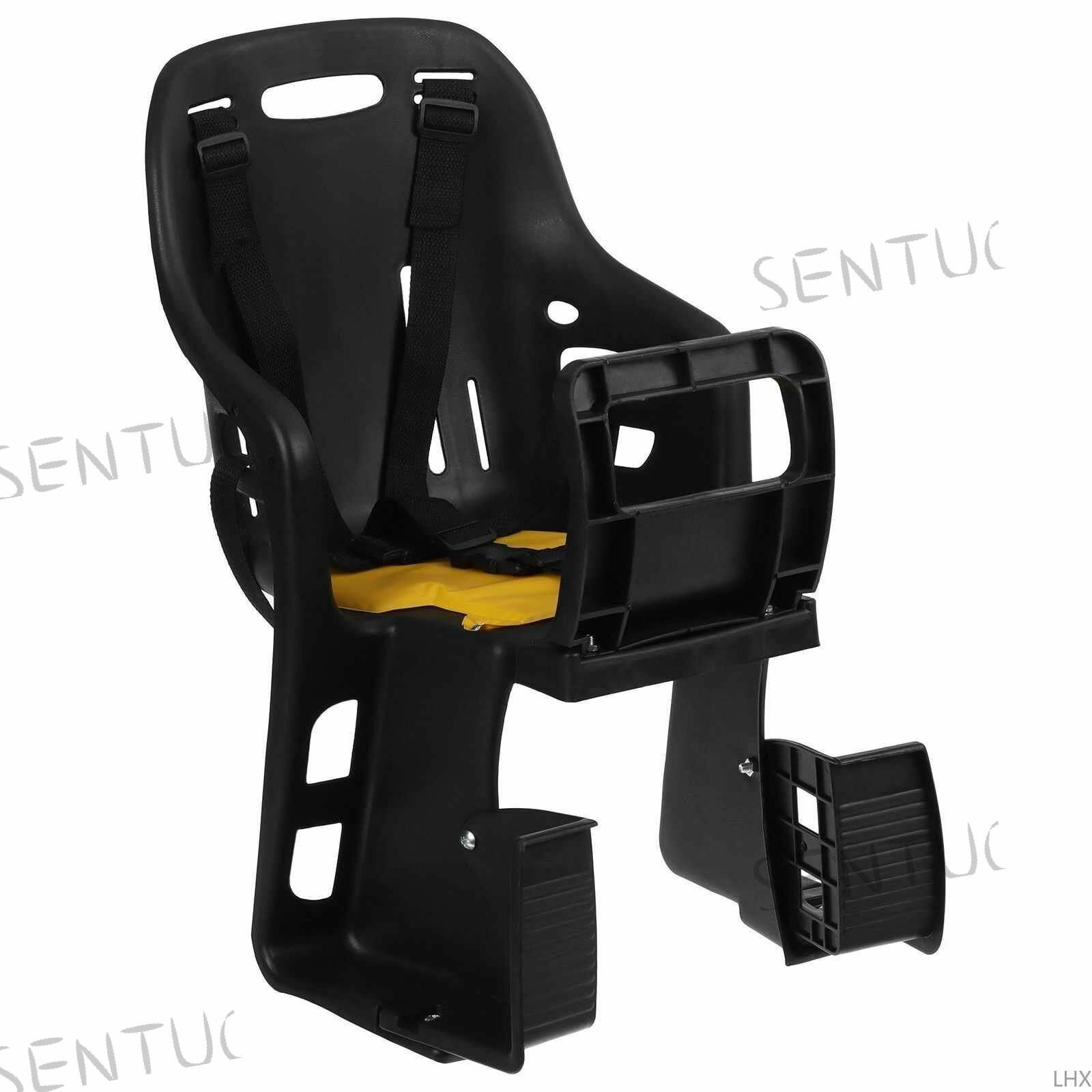 Детское велокресло, установка на багажник, трехточечные ремни безопасности