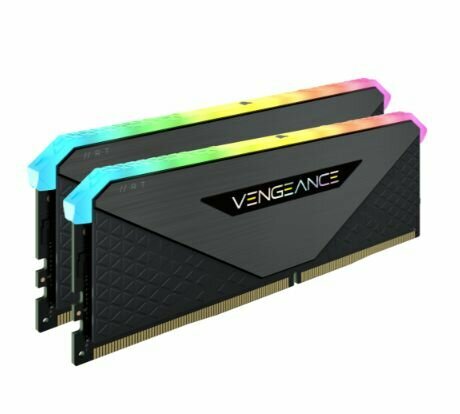 Оперативная память Corsair VENGEANCE RGB RT (CMN32GX4M2Z4000C18) DIMM DDR4 32 ГБ - 2 шт, 4000 МГц