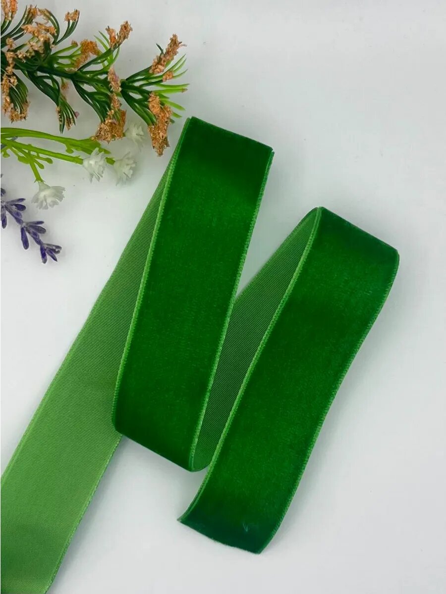 Бархатная лента Premium2,5см (4м)