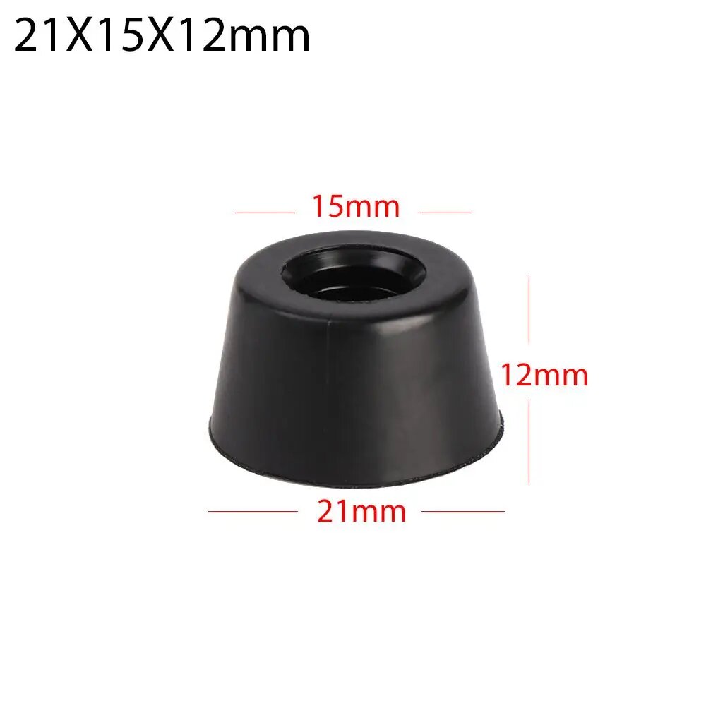 Защитные накладки мебельные черные 21x15x12mm
