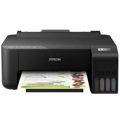 Принтер струйный Epson L8050 (C11CK37405) черный - цветная печать, A4, 5760x1440 dpi, ч/б - 15 стр/мин (A4), USB, Wi-Fi