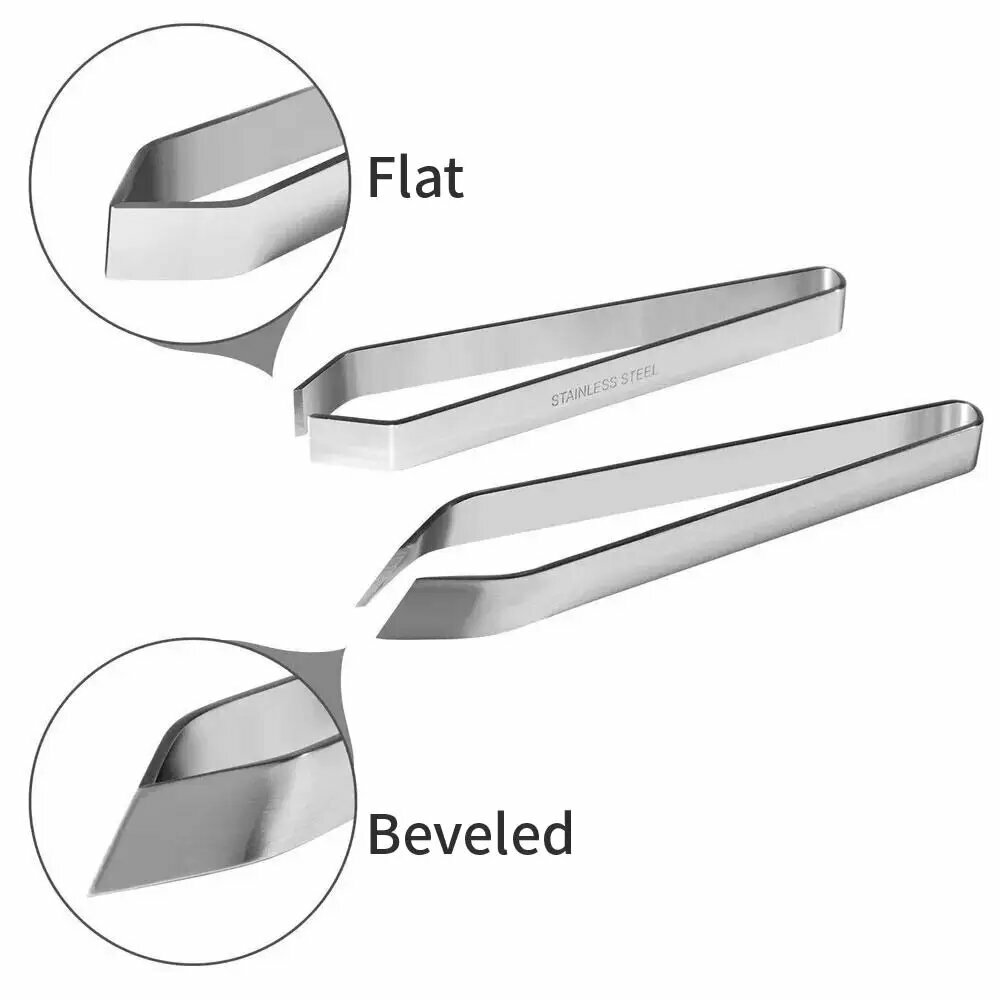 Пинцет для рыбы из нержавеющей стали, Bevel one