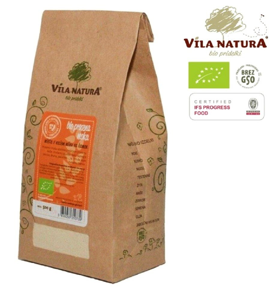 Мука пшенная жерновая био Vila Natura Словения 500г