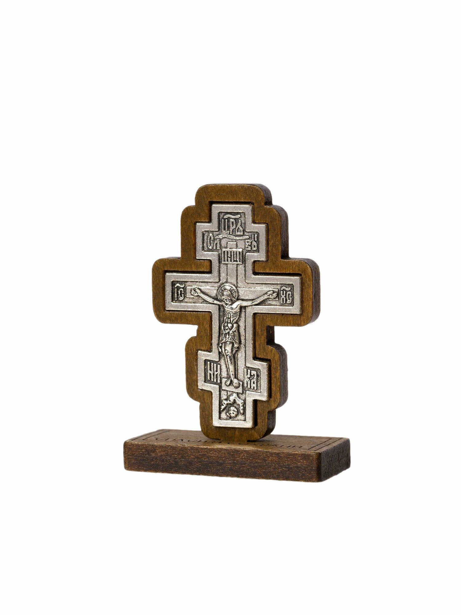 Крест автомобильный на подставке 4,7х2,8 см