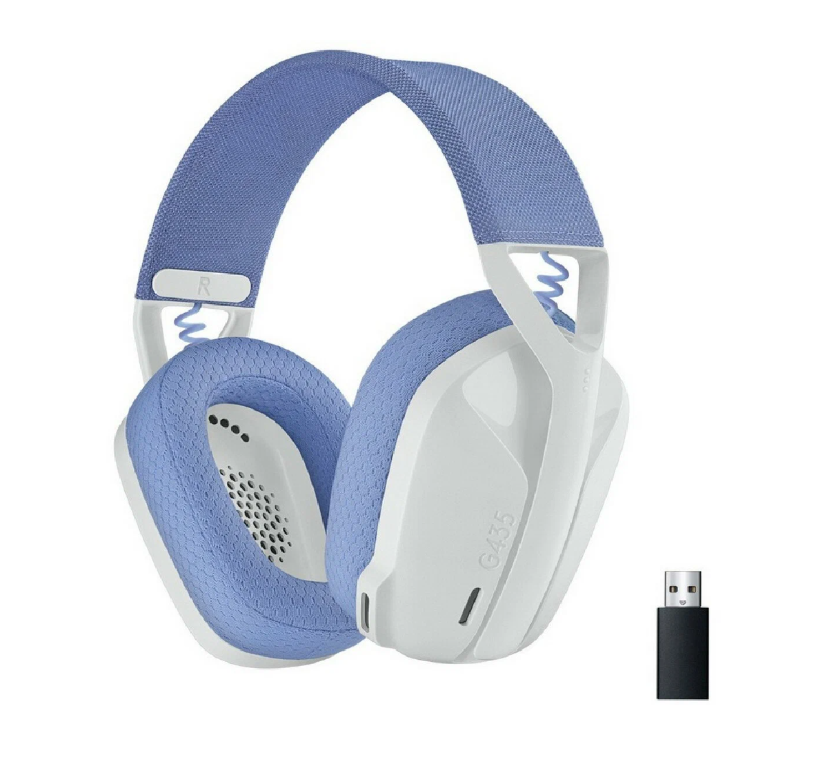 Игровые наушники Logitech G435 LIGHTSPEED Off White and Lilac
