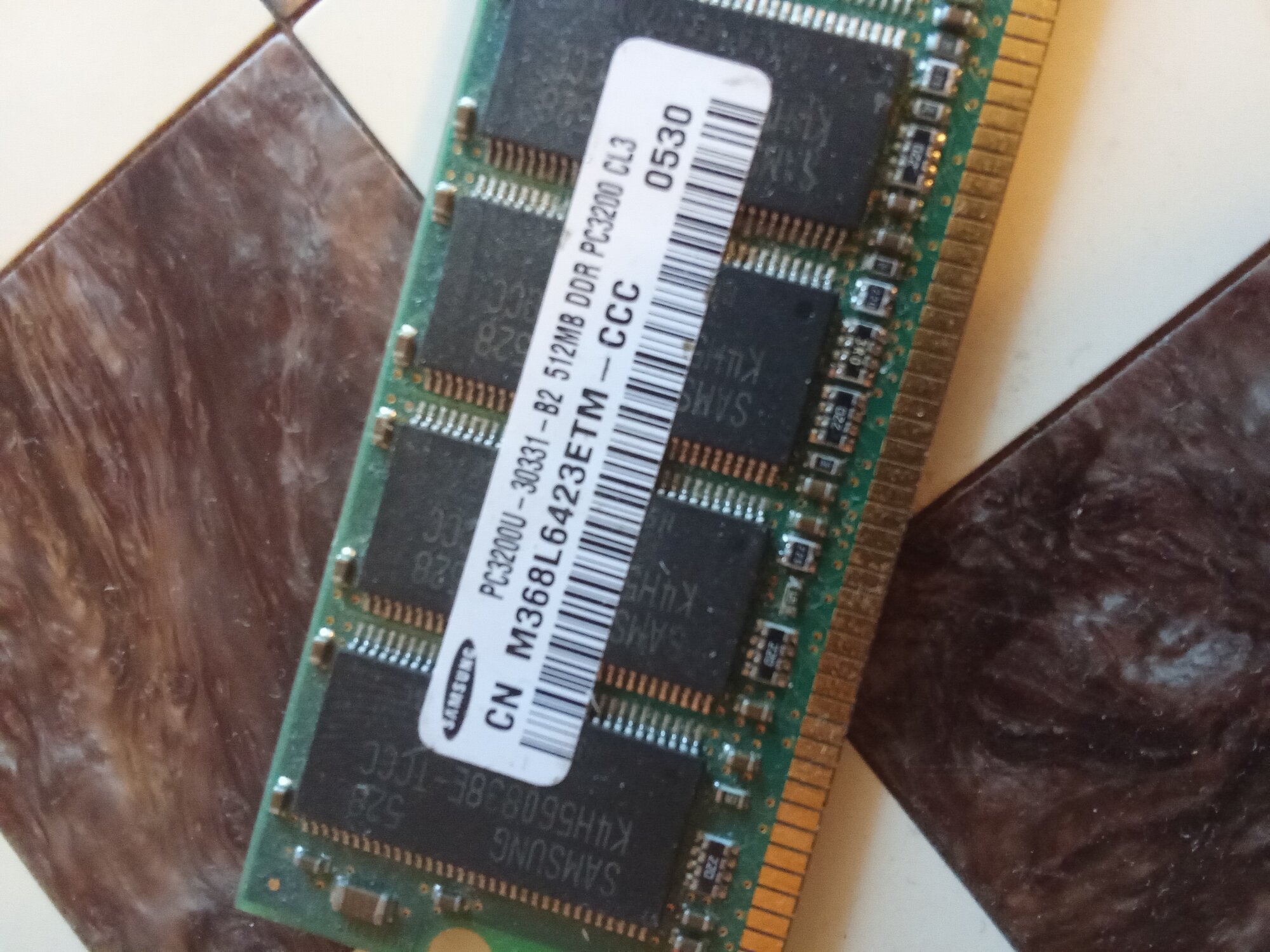 Оперативная память Samsung M368L6423ETM-CCC DDR 512MB