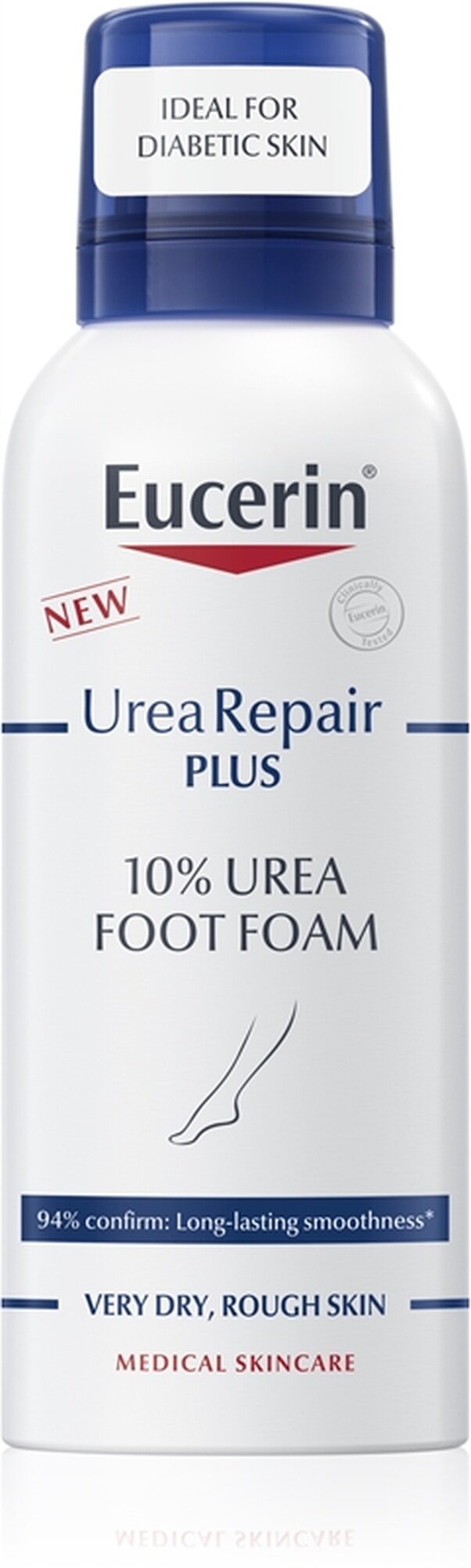 Пена для ног Eucerin "UreaRepair PLUS", дезодорирующая, 150мл