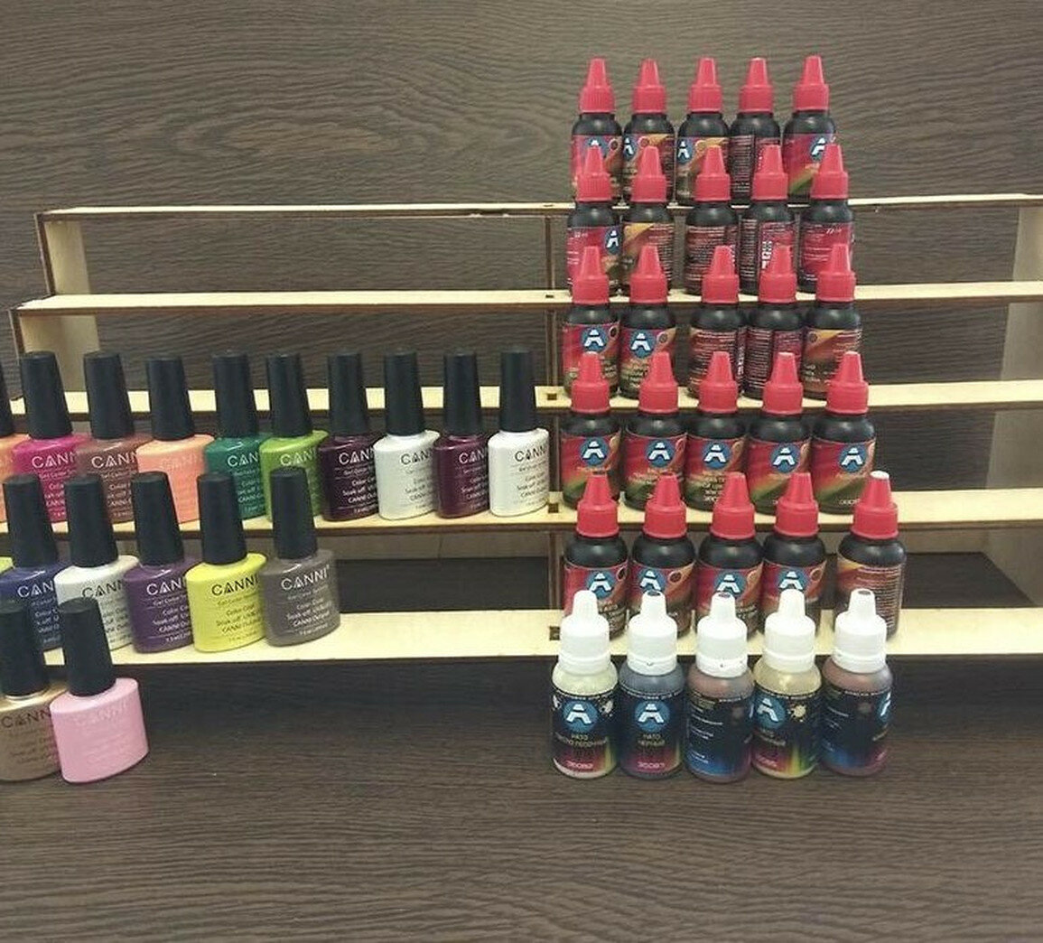 Витрина настольная для товара, выставочный стенд, полка для ярмарки, стеллаж, лесенка горка