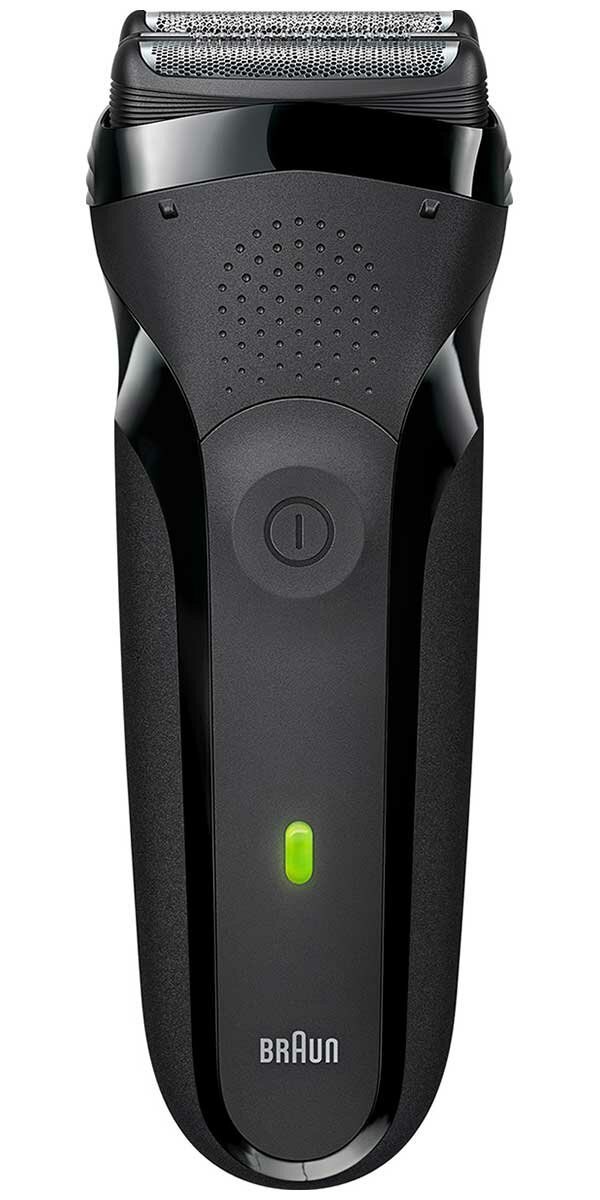 Электрическая бритва Braun S3 300BT, черная, сухое бритье с триммером для бороды (тип 5408)