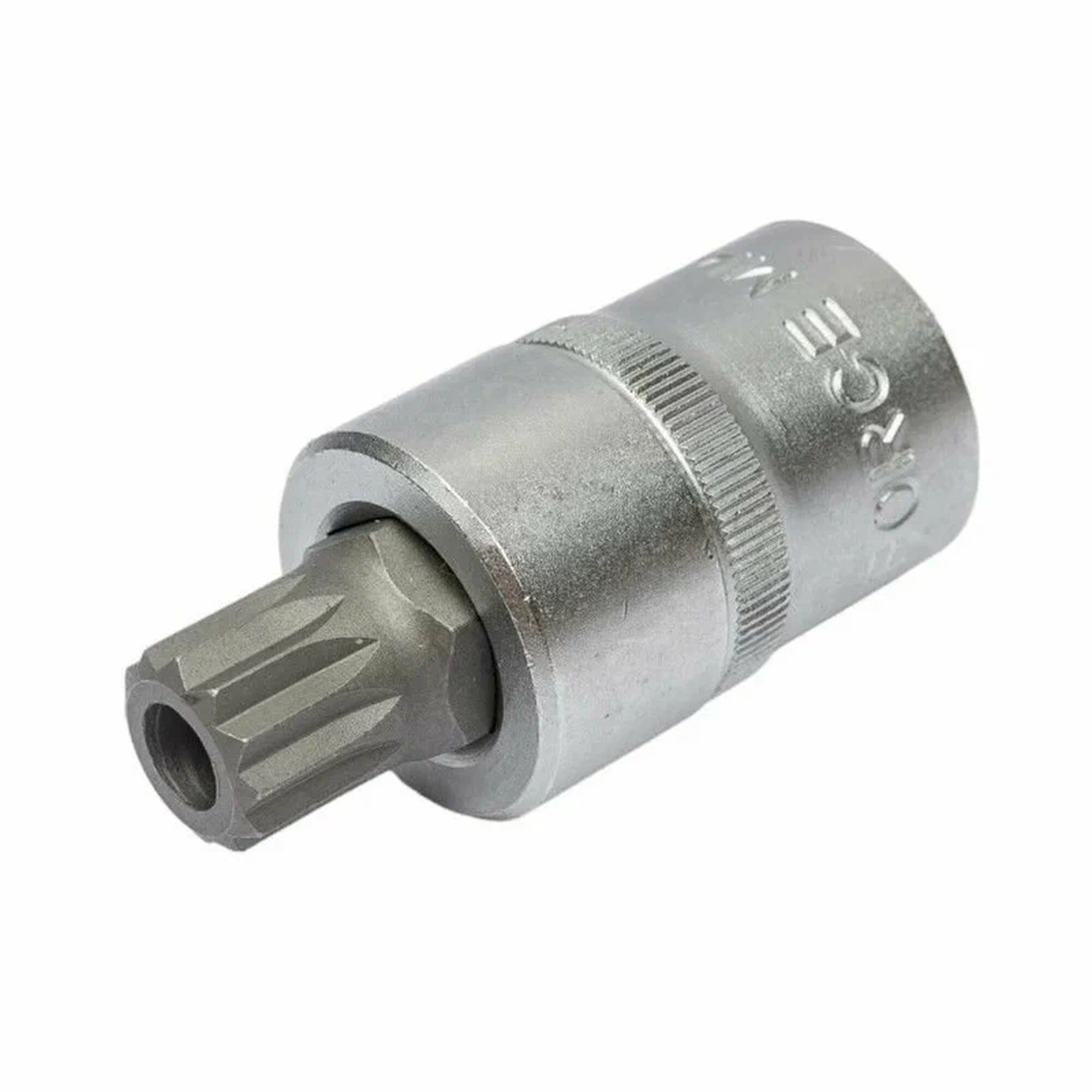 Головка-бита 1/2" Spline М14, L55 мм, с отверстием, Force 34805514T