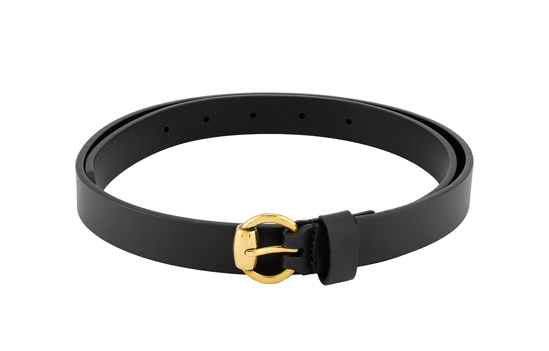 GUCCI Кожаные ремни Женские Черный Ширина ремня 1,8 см 80