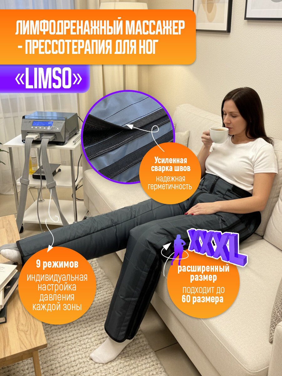 Аппарат прессотерапии и лимфодренажа LIMSO