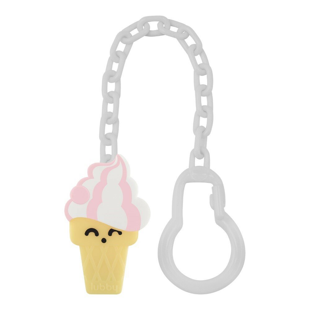 Лабби (28405) Клипса-держатель для пустышек Мороженое 0+