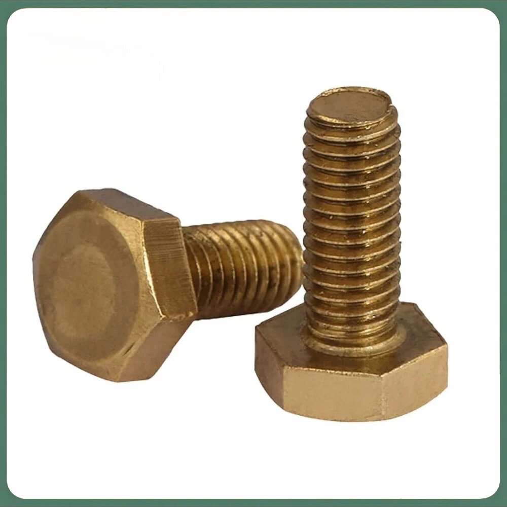 Латунные шестигранные винты M3-M12 6-100 мм M6-5Pcs, 16mm