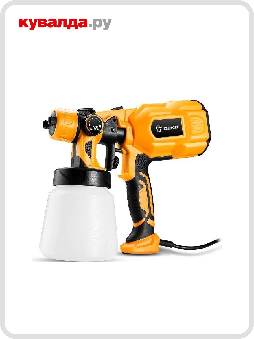 Краскопульт электрический DEKO DKSG 55K1 HVLP