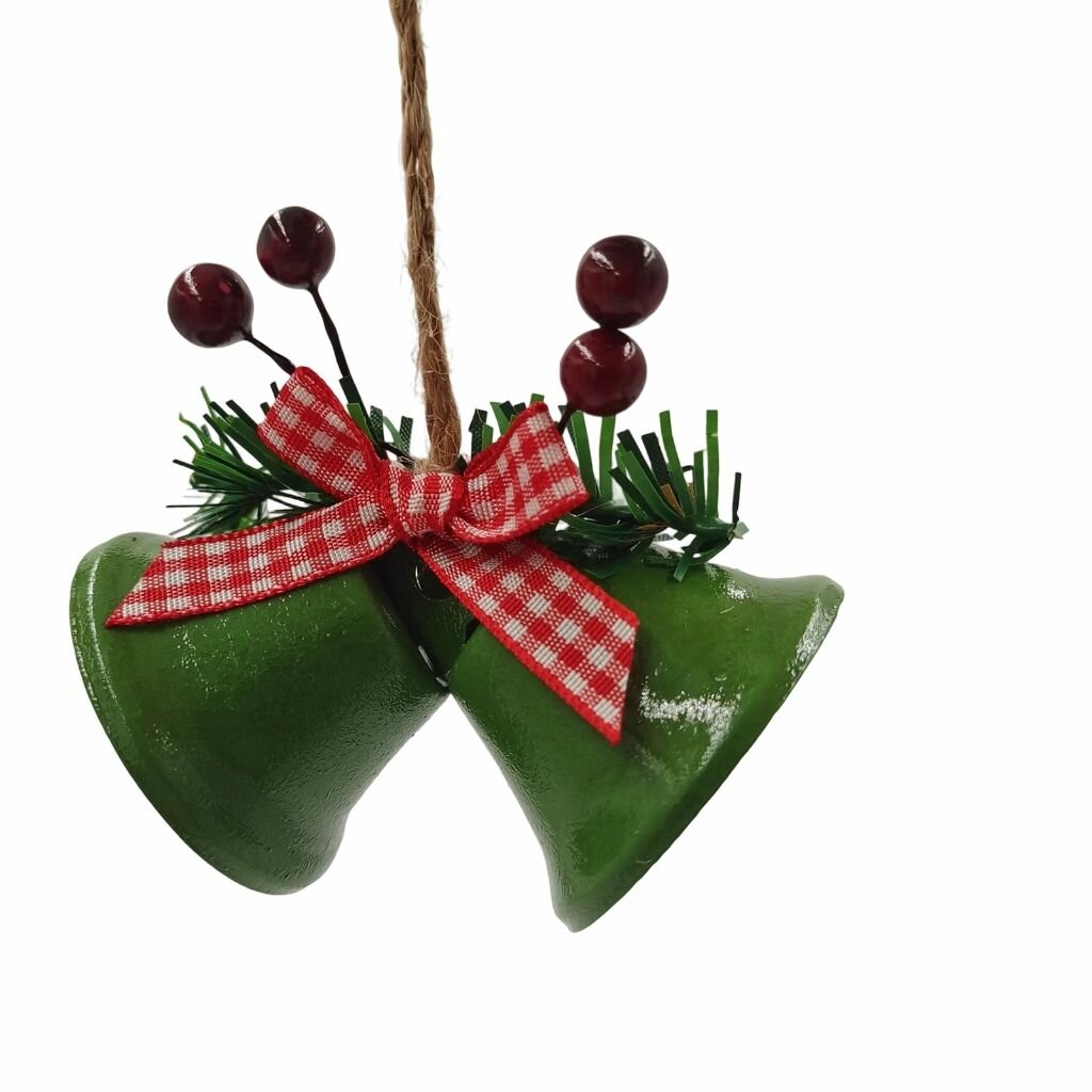 Новая подвеска в виде рождественского колокольчика-Зеленый
