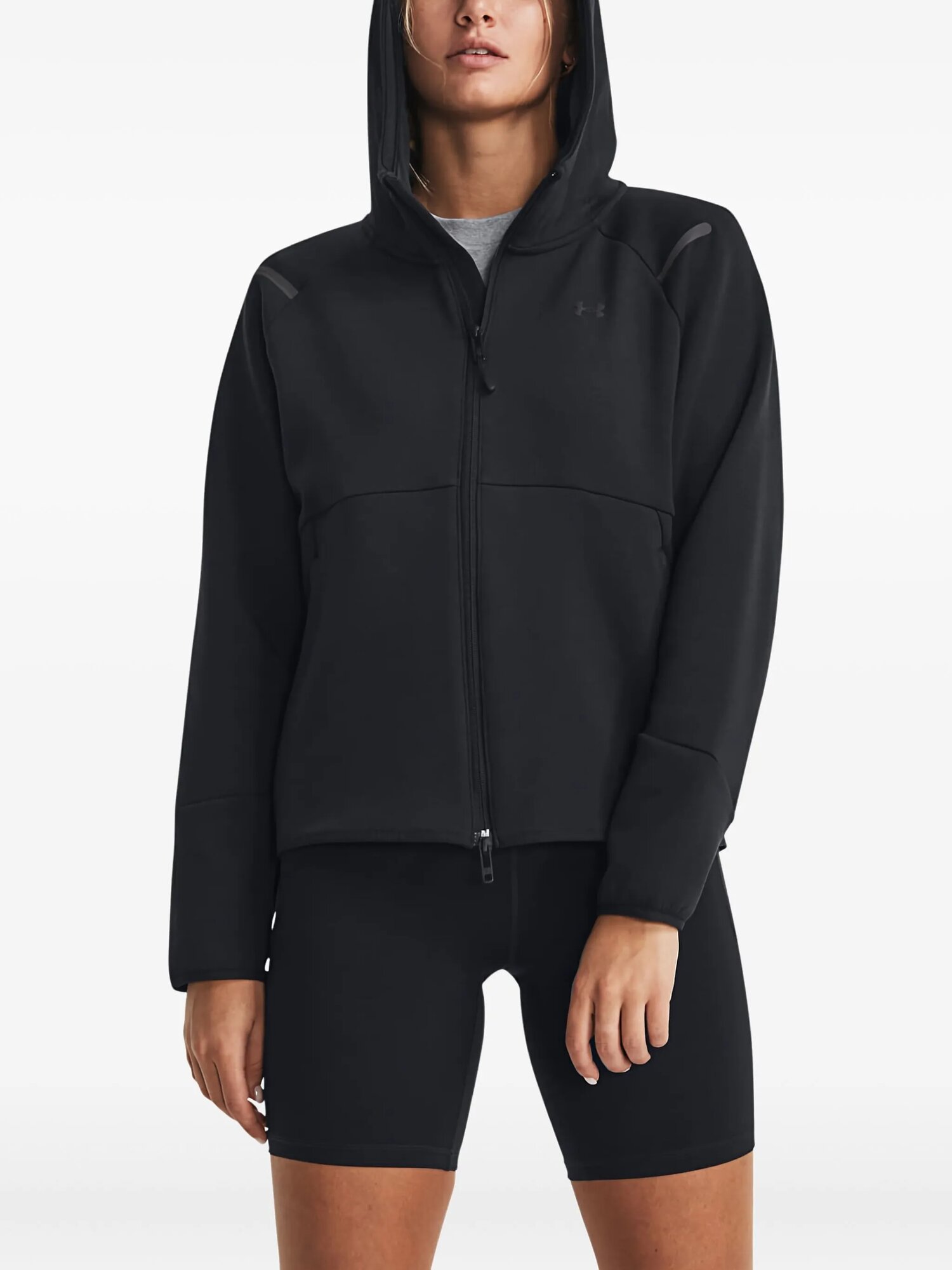 Топ Under Armour Unstoppable, размер L, black/black — фото 1