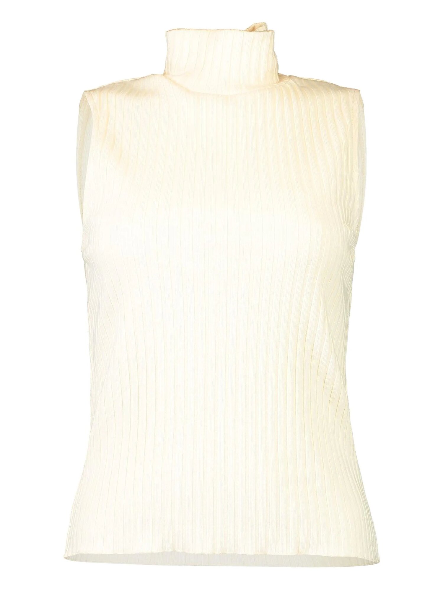 Топ VINCE Sleeveless turtleneck top, размер 12, разноцветный — фото 1