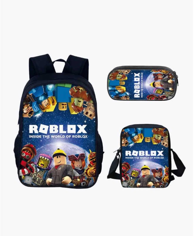 Комплект школьный 3 в 1 рюкзак, сумка и пенал ROBLOX (Роблокс)