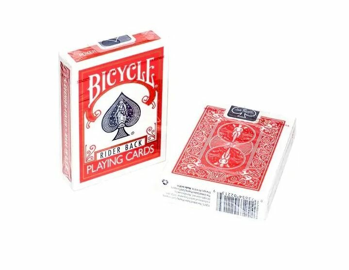 Карты игральные Bicycle Rider Back red