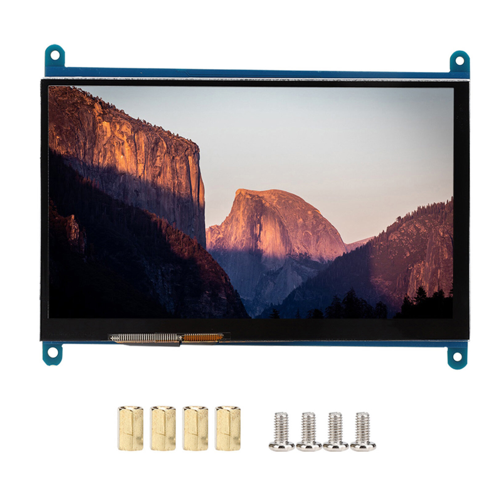7-дюймовый ЖК-дисплей HDMI 1024x600 Ultra HD с емкостным сенсорным экраном для Raspberry Pi