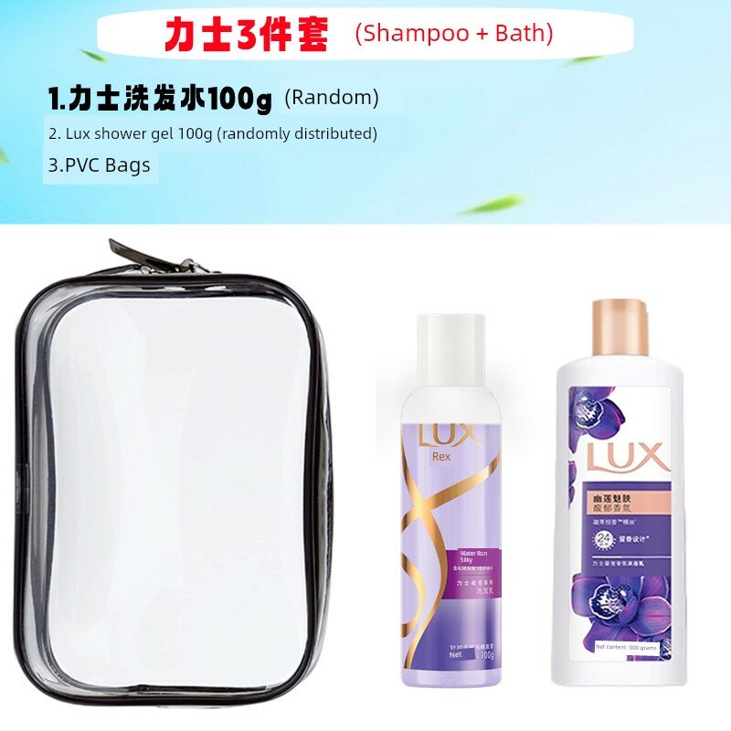 Набор дорожных туалетных принадлежностей от известного бренда, портативные пробники шампуня и геля для душа, маленькие