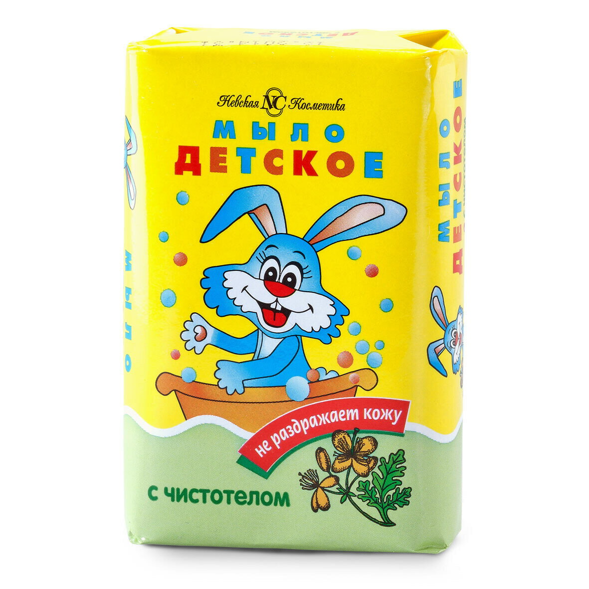 Мыло детское Невская Косметика с экстрактом Чистотела 90 гр