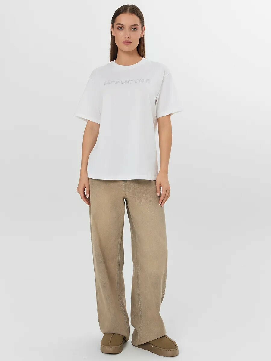 Футболка MARK FORMELLE для женщин, размер 164/170-104-110, белый — фото 1