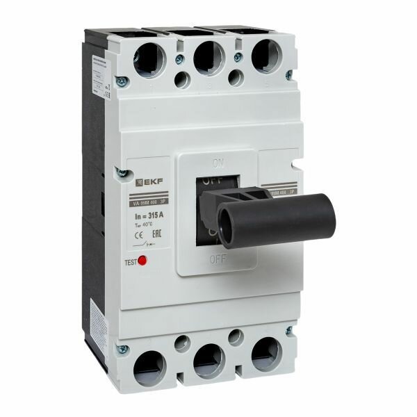Выключатель автоматический 3п 400/315А 42кА ВА-99М PROxima EKF mccb99-400-315m