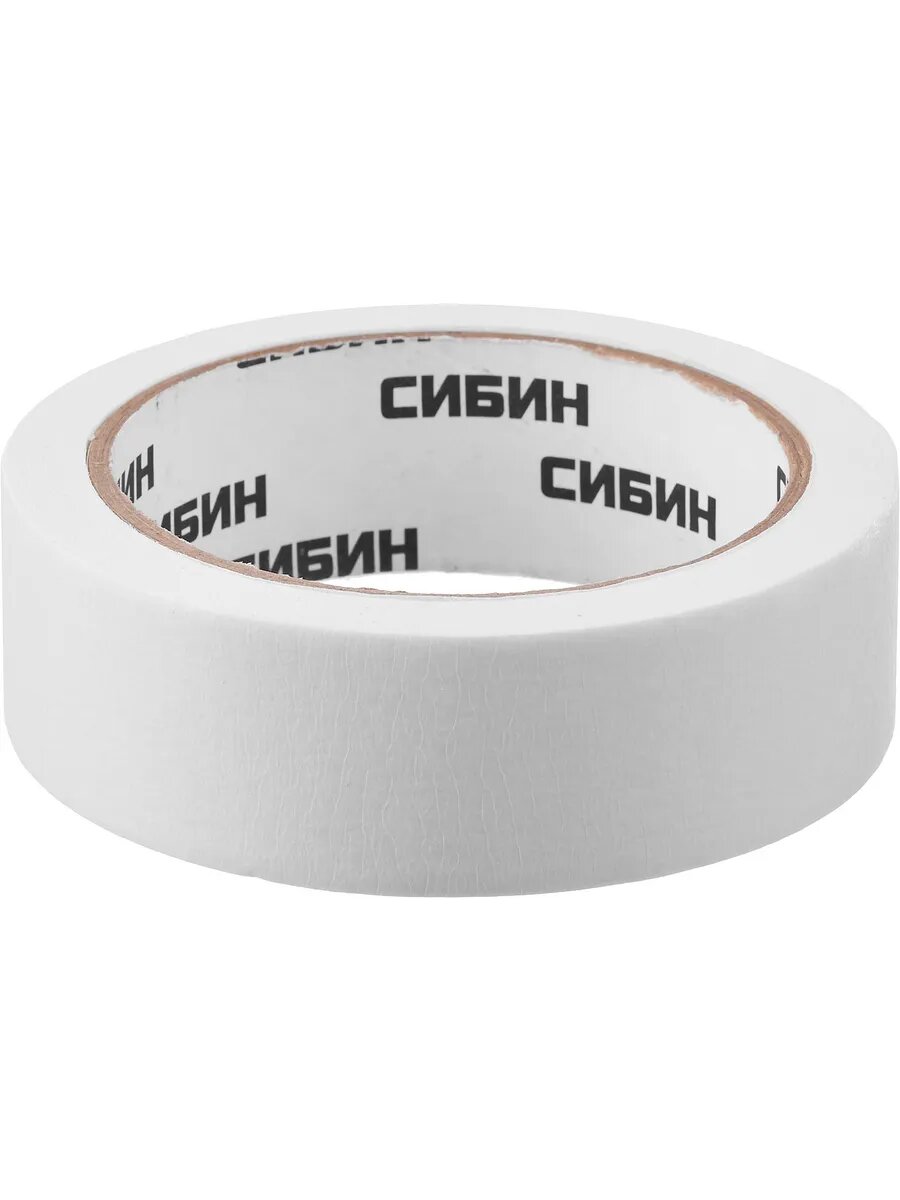 30 мм х 25 м, креповый, малярный скотч (12111-30)