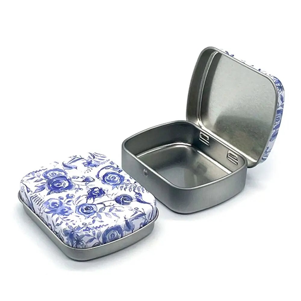 Металлическая мини-коробка Серебряный, Type L