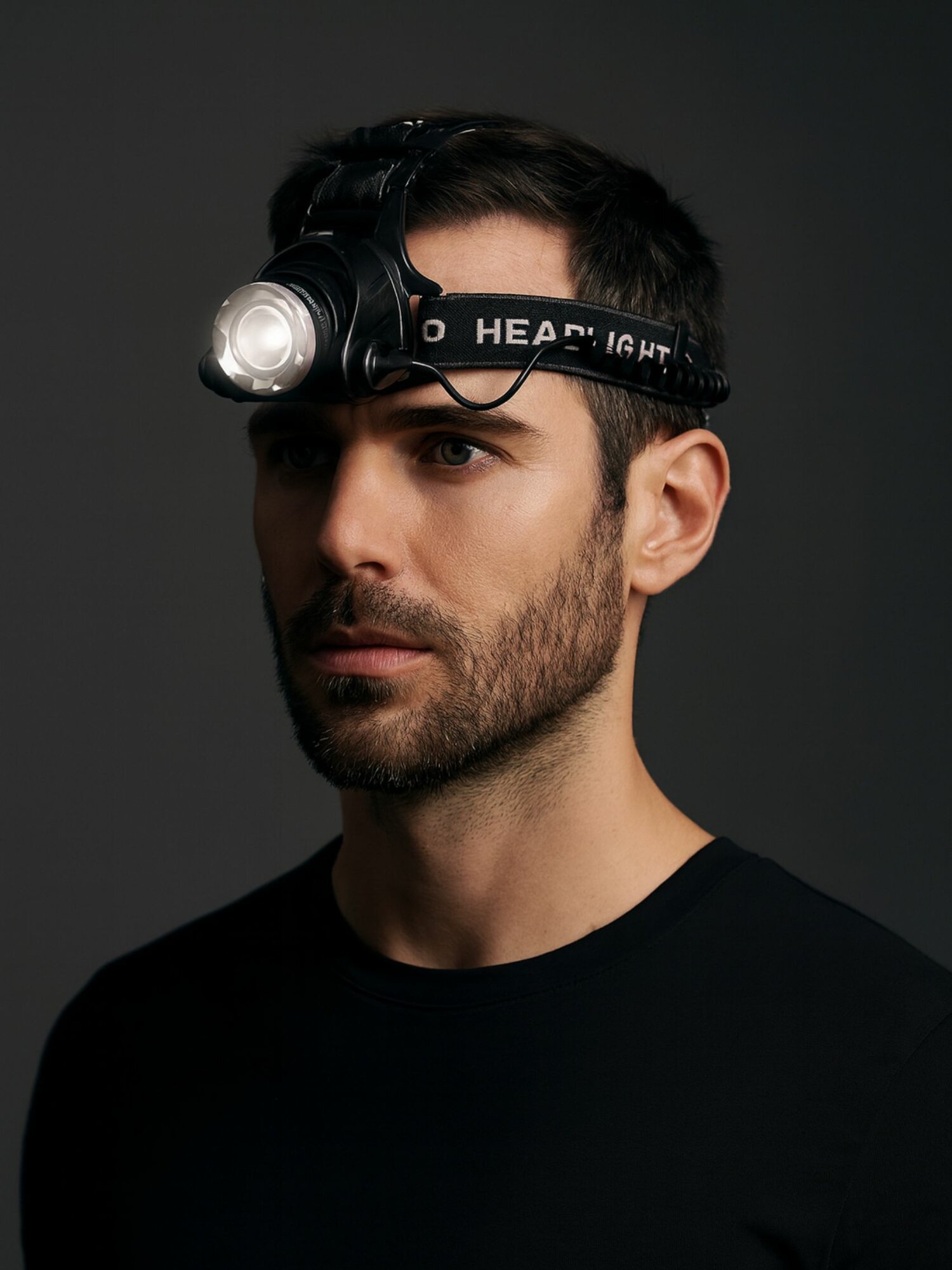 Фонарь налобный аккумуляторный мощный светодиодный Live Power Y18 T6 Тактический, монтажный (акб в комплект не входит)