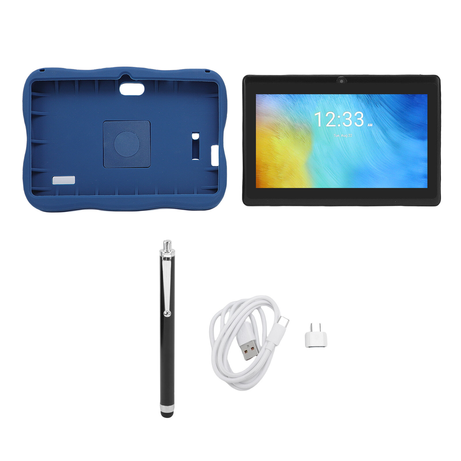 7 -дюймовый планшет для Android 7 с двойной камерой с низким синим световым экраном 1 ГБ+16 ГБ.