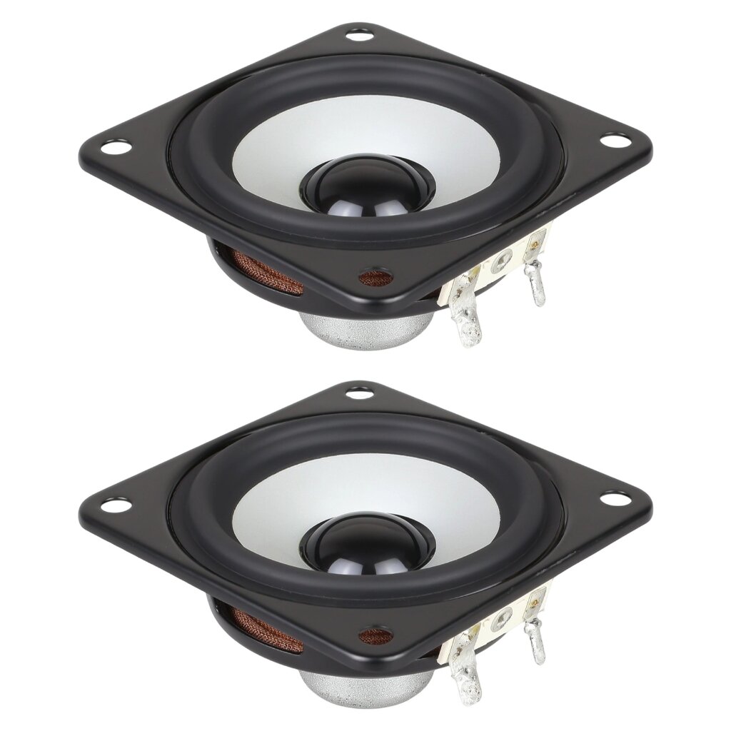 Портативный Громкоговоритель мощностью 3 дюйма 4 Ом 15 Вт, 83 мм, Малый Полночастотный Алюминиевый