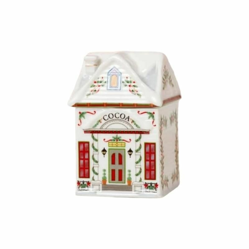 Миниатюрная банка для специй "Пряничный домик", - A