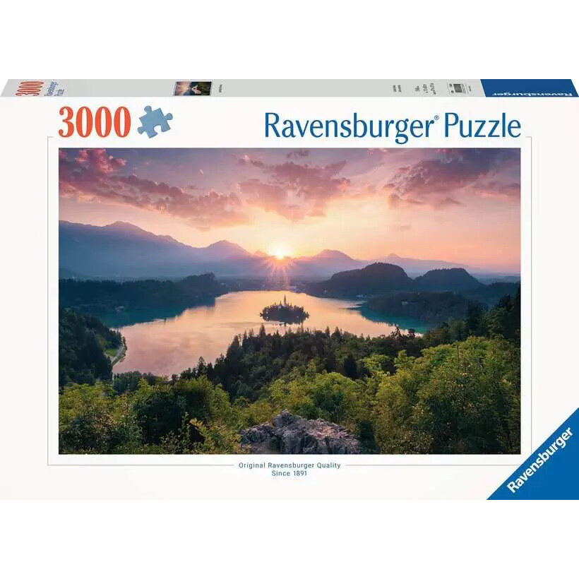 Пазл Ravensburger 3000 Озеро Блед, Словения, арт.17445, классический