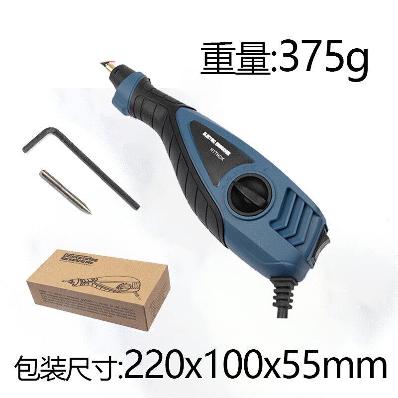 Электрическая многофункциональная гравировальная машина DZT/Dongzhe, маленькая мини-гравировальная машина, гравировальный перо с головкой и ключом