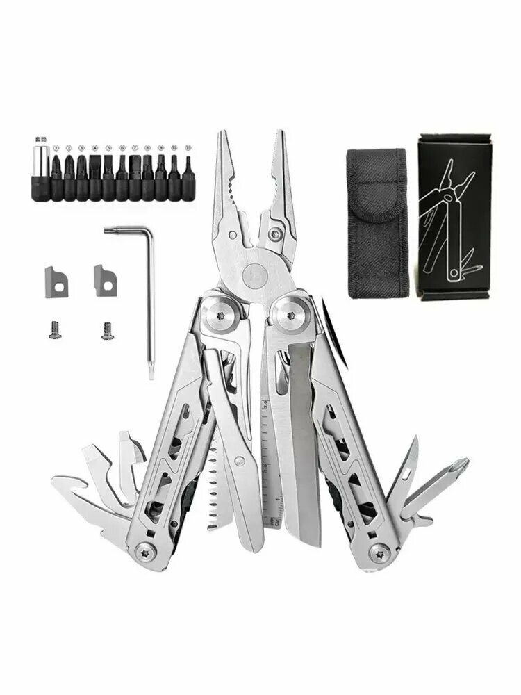 Daicamping DL30 Silver мультитул нож складной плоскогубцы