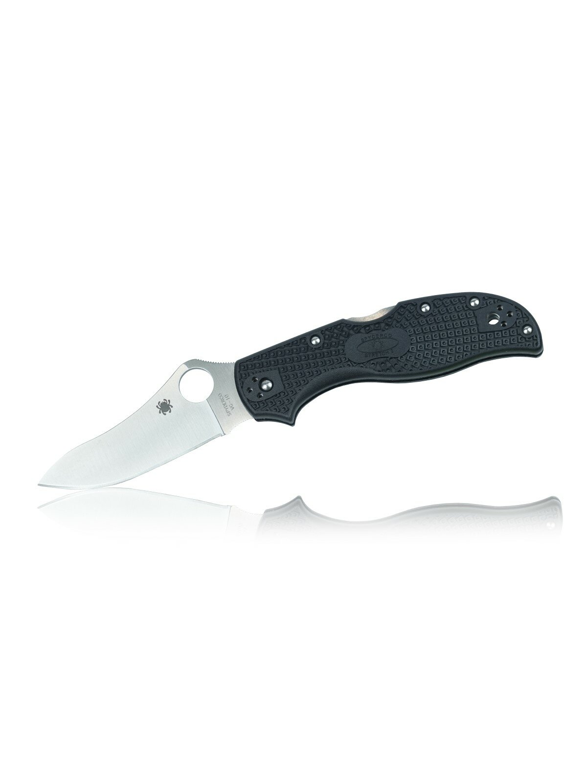 Нож складной Япония Spyderco STRETCH 2 (C90PBK2), лезвие 87 мм, длина ножа 208 мм, сталь VG-10, рукоять нейлон, Япония