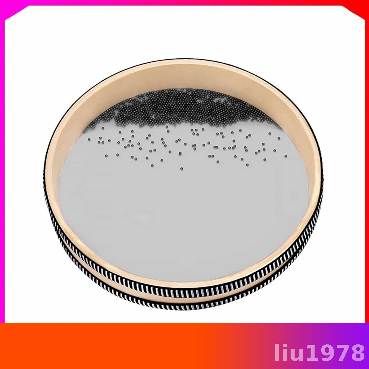 Океанические барабаны для медитации и релаксации, Дождевые барабаны натурального цвета для снятия стресса, Музыкальные инструменты-liu1978