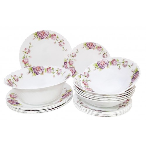 Набор стеклокерамика столовый 19ПР английская роза МФК